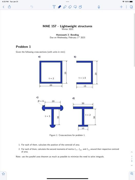 Solved Given the following cross-sections (with units in | Chegg.com Solved Given the following cross-sections (with units in | Chegg.com