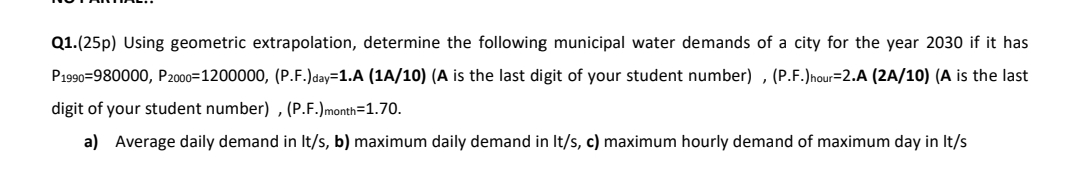 Solved Q1.(25p) ﻿Using geometric extrapolation, determine | Chegg.com