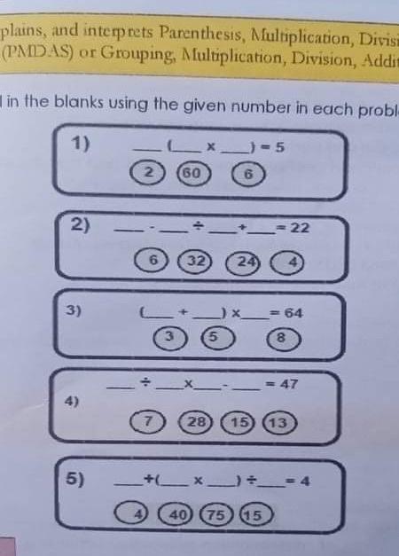 Solved plains, and interprets Parenthesis, Multiplication, | Chegg.com
