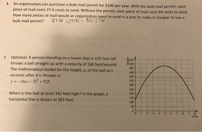 Solved 4 An organization can purchase a bulk-mail permit for | Chegg.com