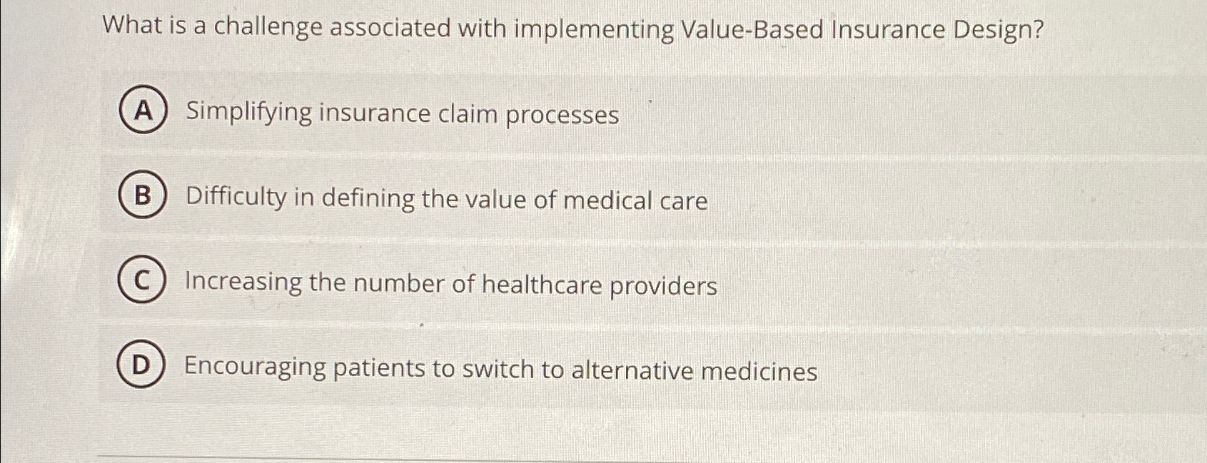 Solved What is a challenge associated with implementing | Chegg.com