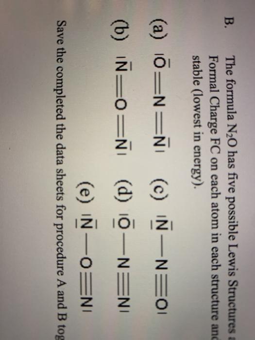 Solved NO Formal Charge on each atom Show all numbers in | Chegg.com