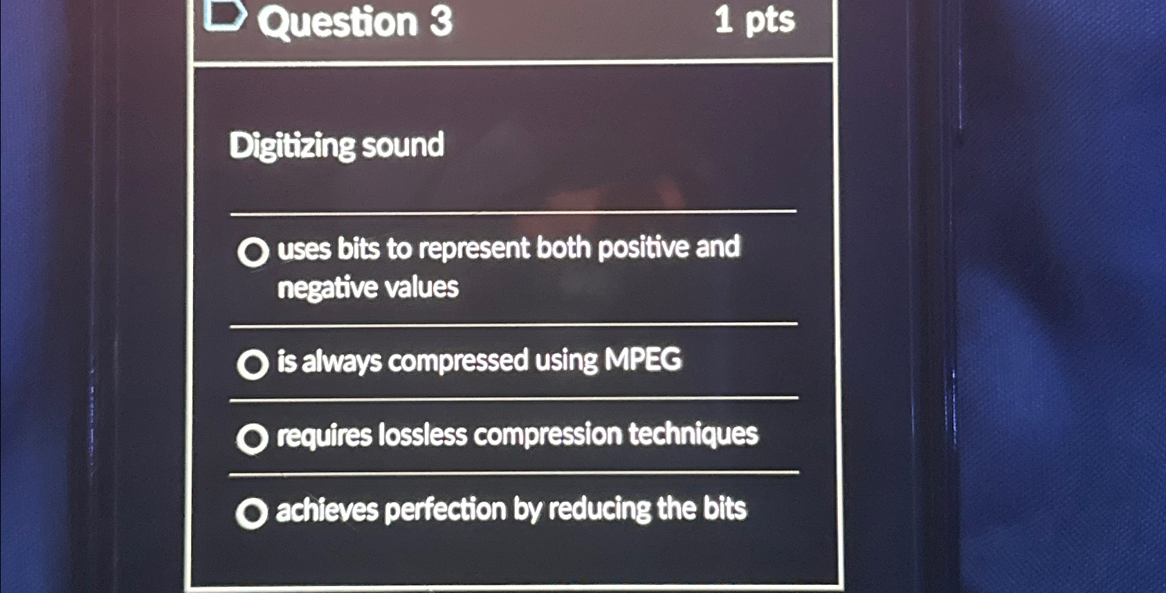 Solved Digitizing sounduses bits to represent both positive | Chegg.com