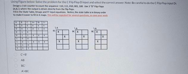 Solved Using Figure below: Solve the problem for the C Flip | Chegg.com
