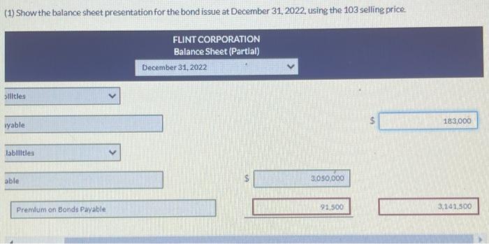 Solved Flint Corporation sold $3,050,000,6%,5-year bonds on | Chegg.com