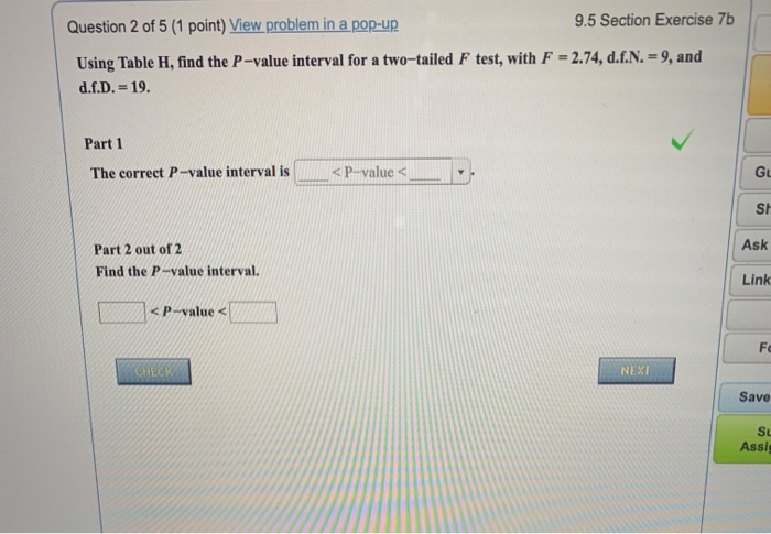 Solved Question 3 of 5 (1 point) View problem in a pop-up | Chegg.com