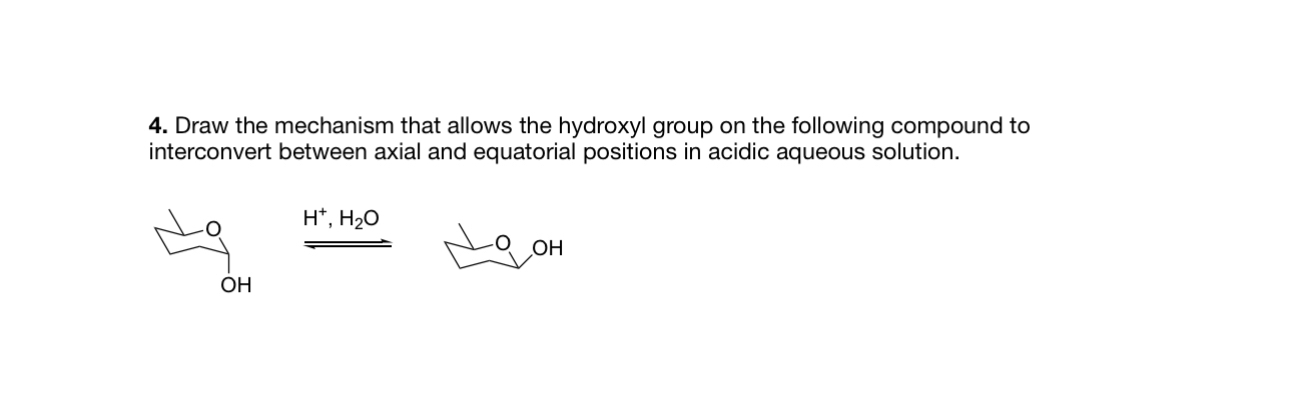 Solved Draw the mechanism that allows the hydroxyl group on | Chegg.com