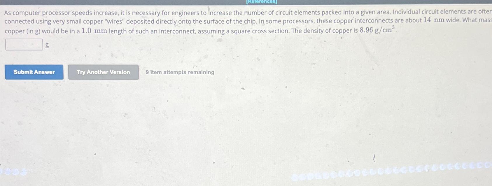 Solved As computer processor speeds increase, it is | Chegg.com