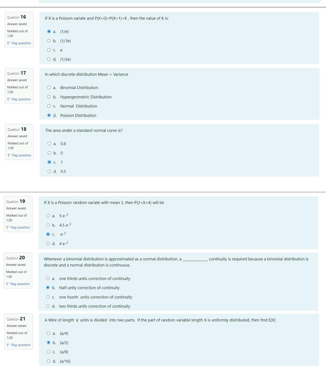 Solved If X is a Poisson variate and P(X=0)=P(X=1)=K, then | Chegg.com