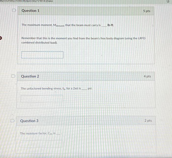 Solved The temperature factor, Ct is Question 5 2 pts The | Chegg.com