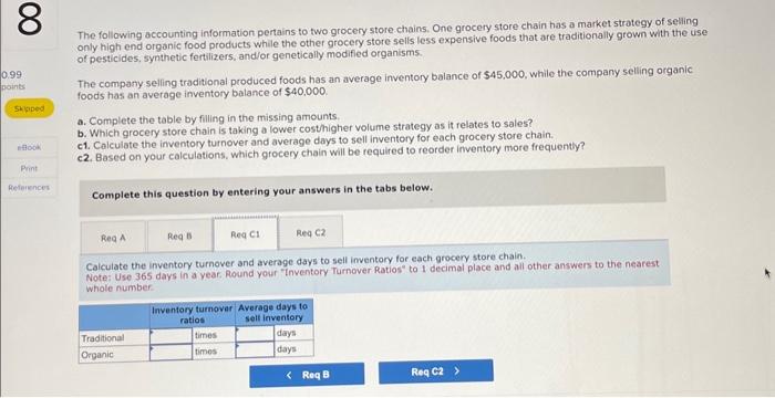 The following accounting information pertains to two | Chegg.com