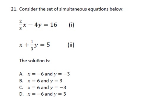 Solved Consider the set of simultaneous equations | Chegg.com