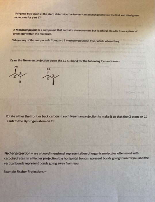 Solved Part B. Construct the following molecules using a | Chegg.com