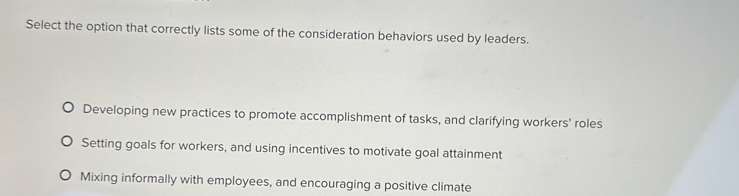 Solved Select the option that correctly lists some of the | Chegg.com