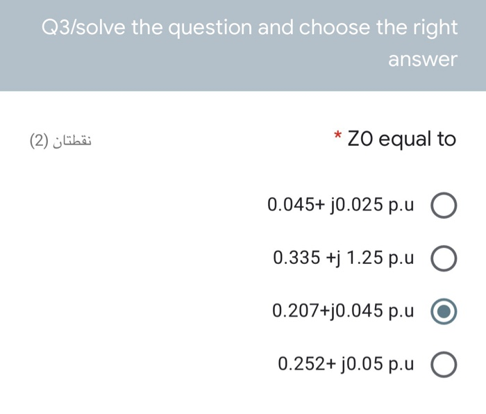 Q3/solve the question and choose the right answer | Chegg.com