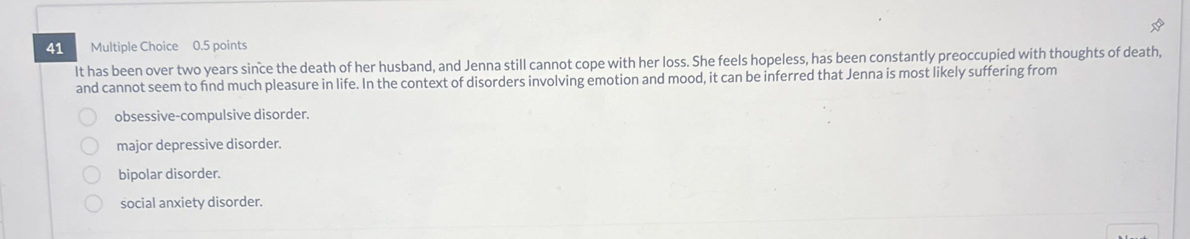 Solved 41 ﻿Multiple Choice 0.5 ﻿pointsIt has been over two | Chegg.com