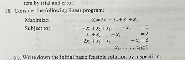 Solved 16. transform to standard form18. Consider the | Chegg.com