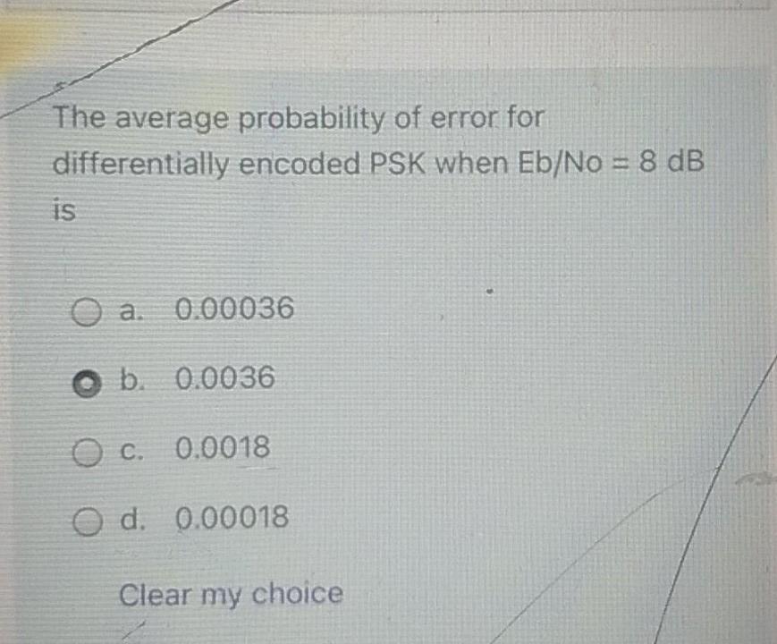 Solved The average probability of error for differentially | Chegg.com