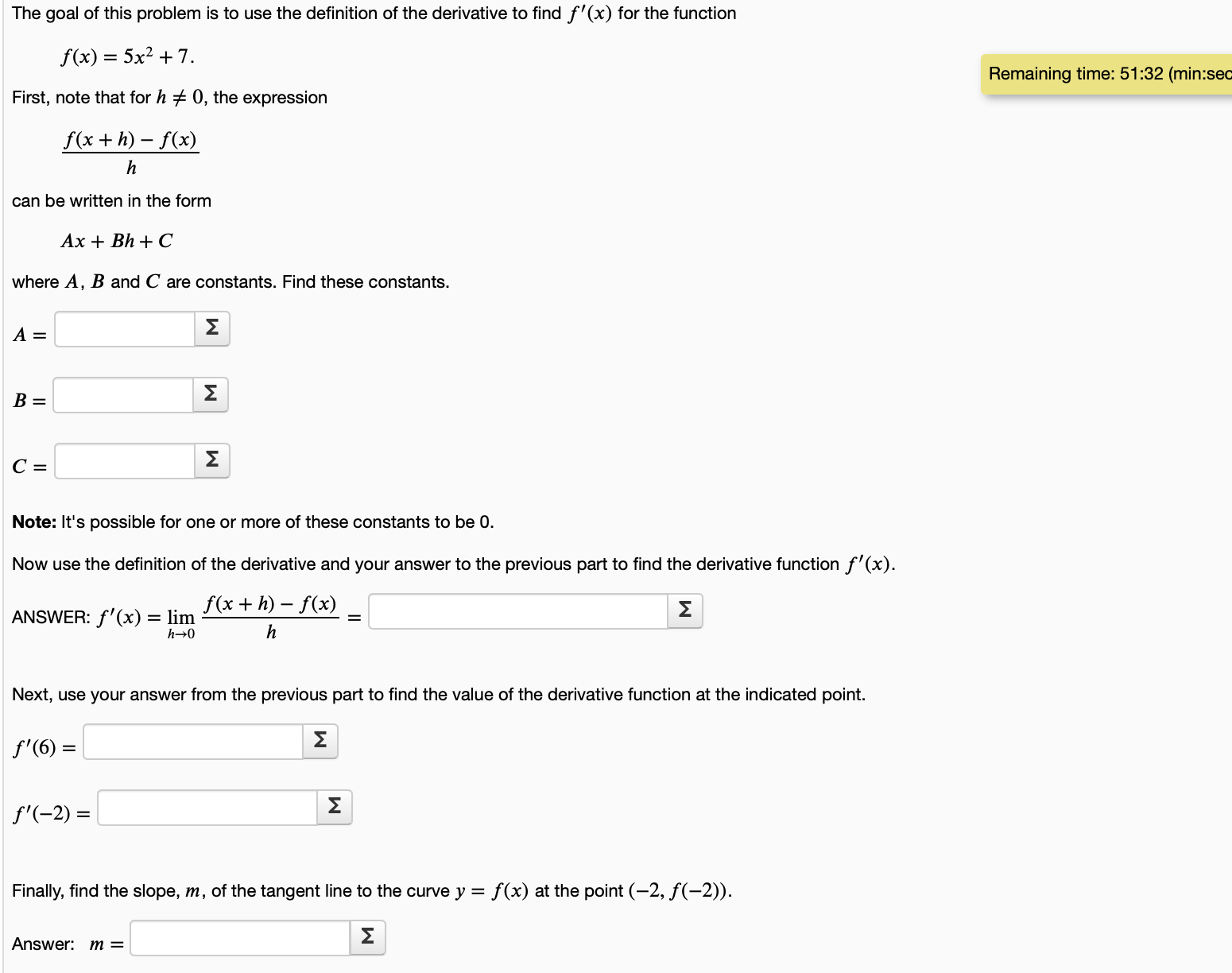 Solved The goal of this problem is to use the definition of | Chegg.com