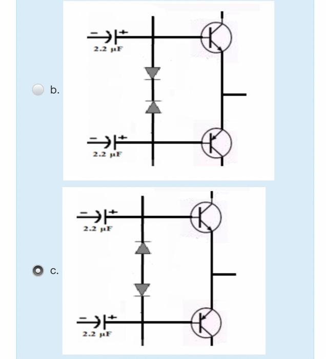 Solved To eliminate the crossover distortion in class B | Chegg.com