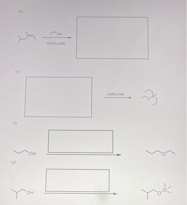 Solved Fill in the missing reactant, reagent, or product for | Chegg.com