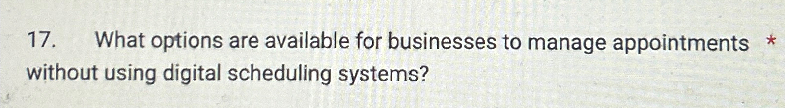 Solved What options are available for businesses to manage | Chegg.com