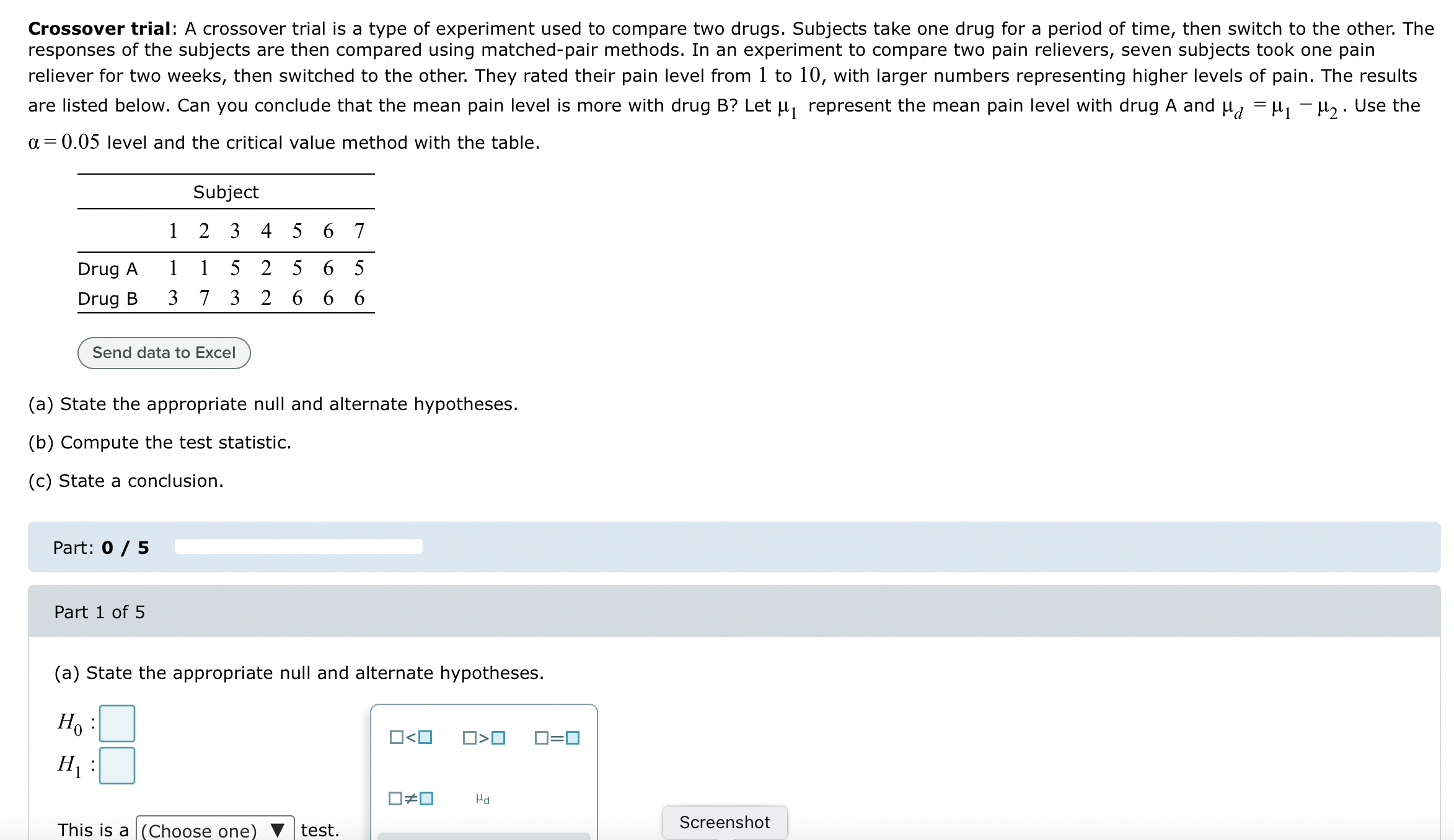 Solved Crossover trial: A crossover trial is a type of | Chegg.com