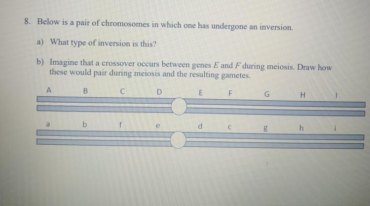 Solved is it paracentric Or pericentric inversion and how | Chegg.com