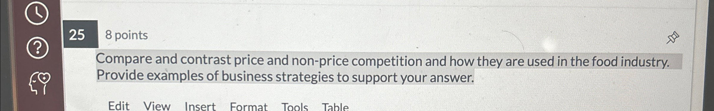 Solved 258 ﻿pointsCompare and contrast price and non-price | Chegg.com