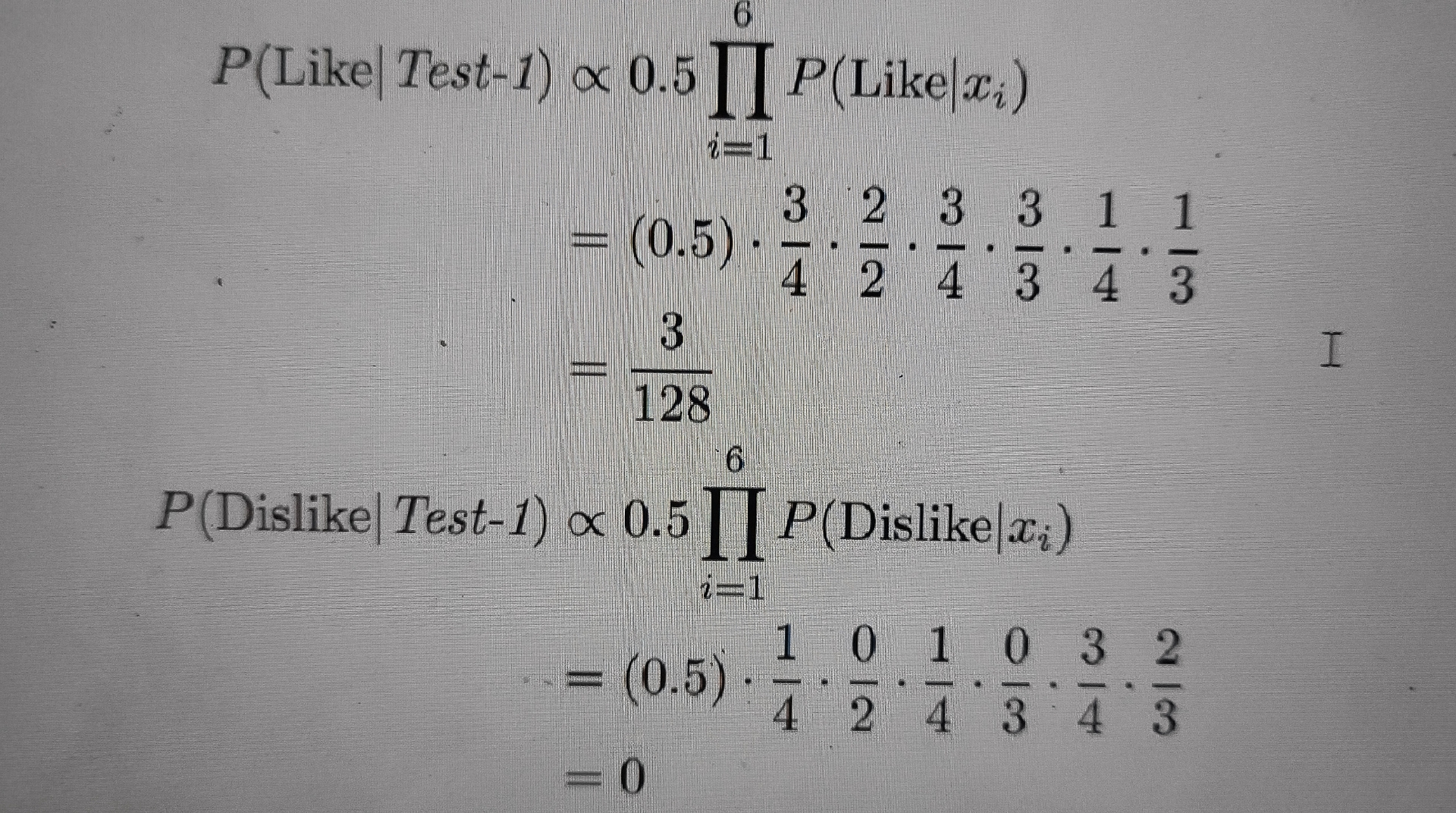 Table 4.1: Illustration of the Bayes method for a | Chegg.com