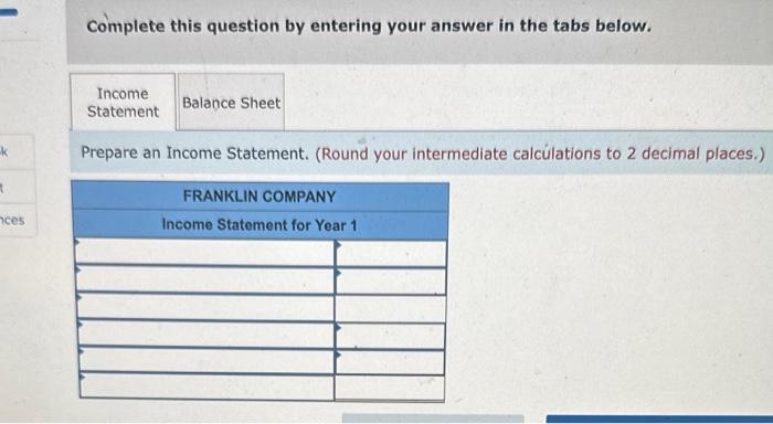 Solved Required information Problem 10-26A (Algo) Service | Chegg.com