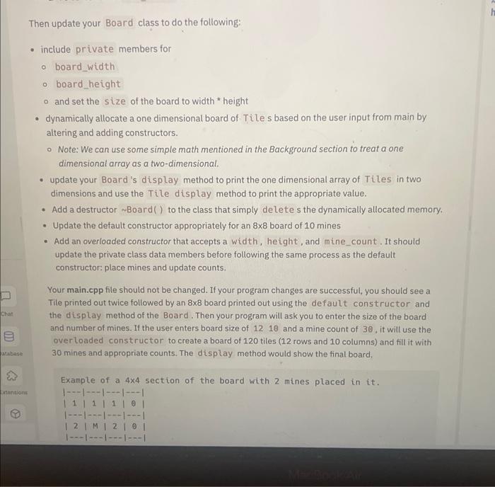 Solved Your main.cpp file should not be changed. If your | Chegg.com
