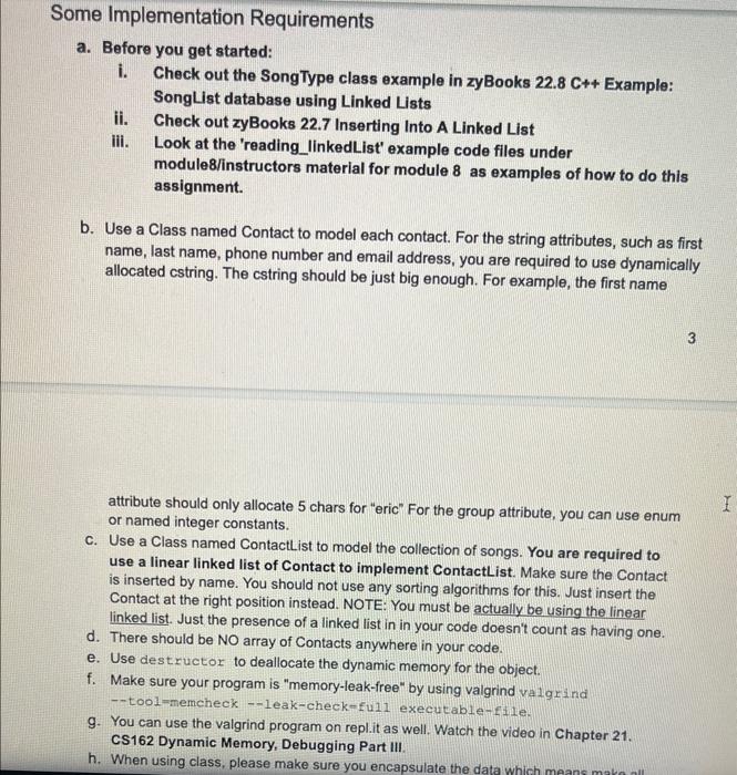 Solved A linked list is a dynamic data structure that is | Chegg.com