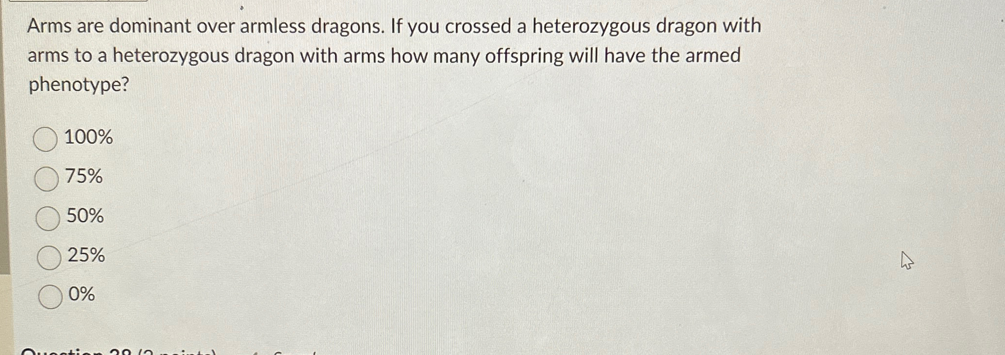 Solved Arms are dominant over armless dragons. If you | Chegg.com