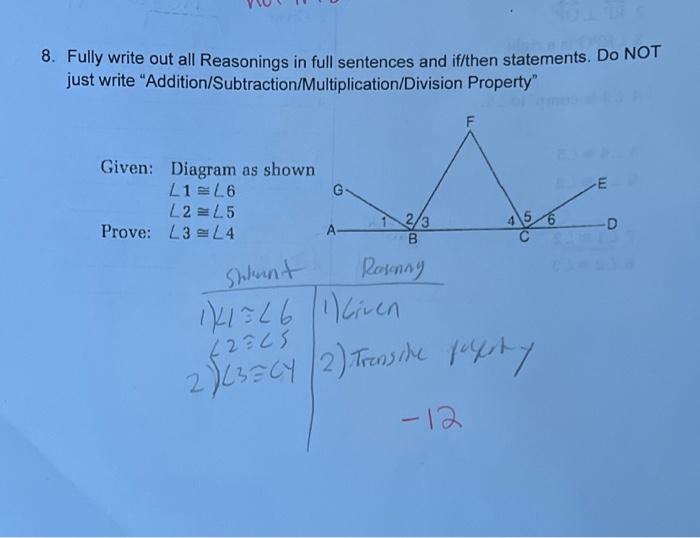 Solved Please helpp!! Fully write out all reasonings in full | Chegg.com