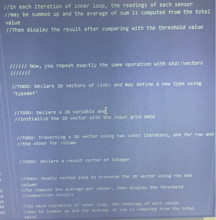 Solved Using Namespace Std Consider The 2d Array Data That 7496