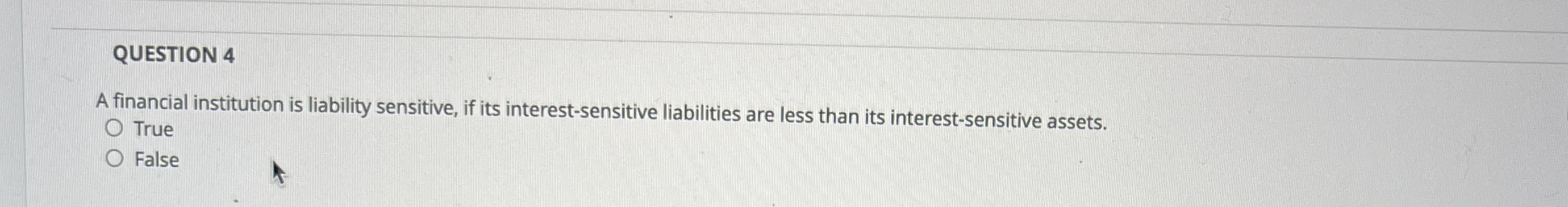 High Quality SOLUTION QUESTION 4A financial institution is liability ...