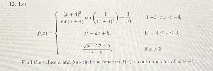 Solved 12. Let | Chegg.com