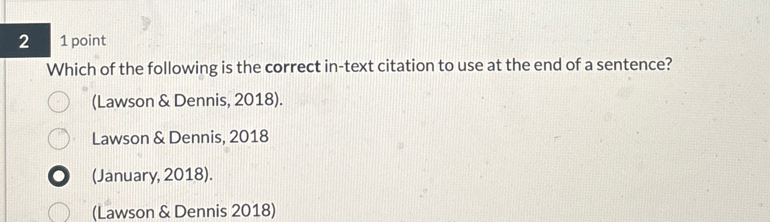 Solved 21 ﻿pointWhich of the following is the correct | Chegg.com