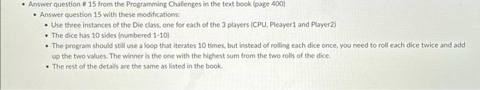 Solved Please dont use "this." in the code.Please Include | Chegg.com