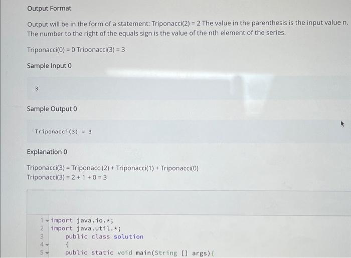 Solved Triponacci is a series where the nth value is equal | Chegg.com