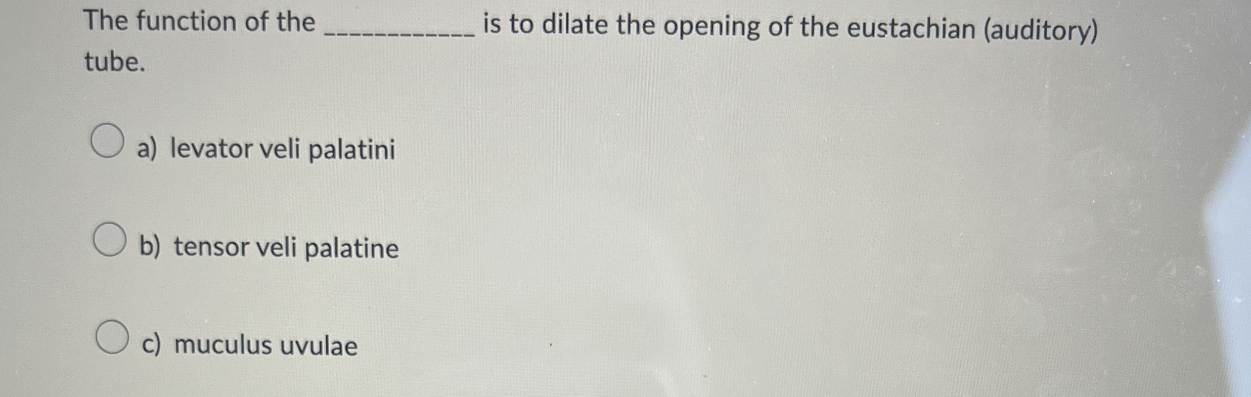 Solved The function of the q, ﻿is to dilate the opening of | Chegg.com