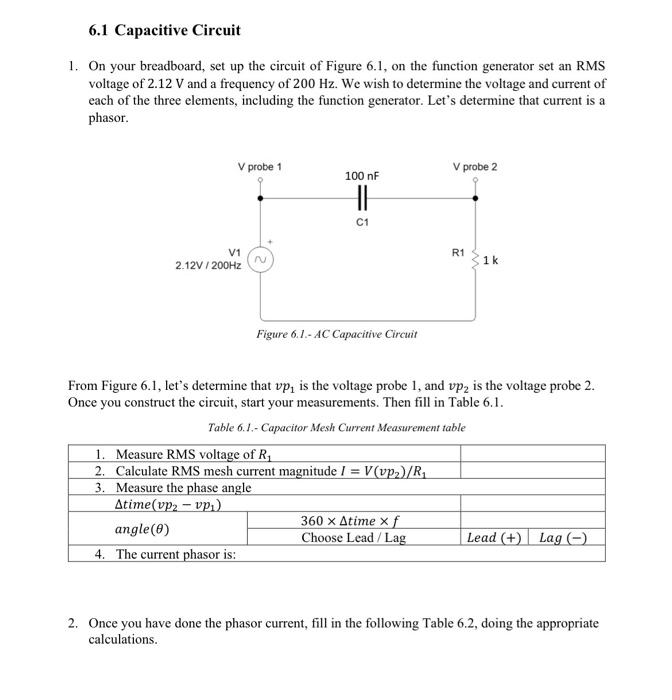 Solved 1. On your breadboard, set up the circuit of Figure | Chegg.com