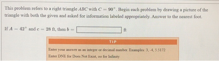 Solved This problem refers to a right triangle ABC with C | Chegg.com
