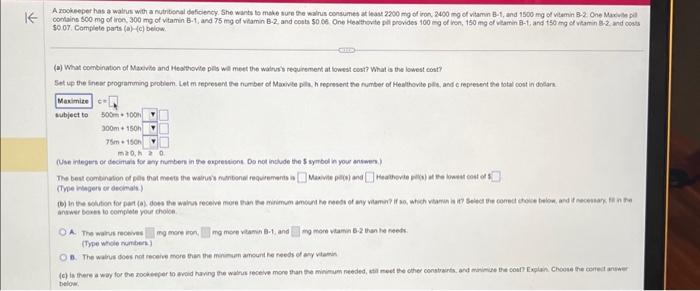 \$0.07, Complele pats (a) (c) below. (a) What | Chegg.com