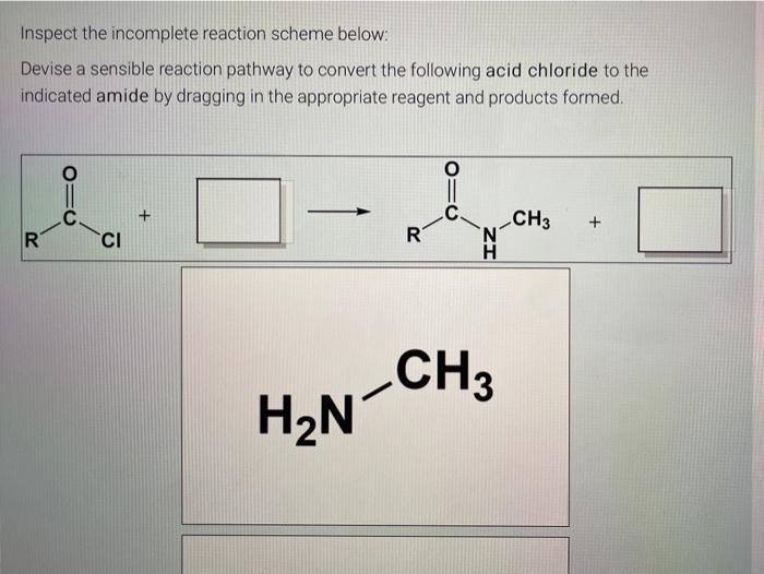 Solved Inspect the incomplete reaction scheme below: Devise | Chegg.com Solved Inspect the incomplete reaction scheme below: Devise | Chegg.com