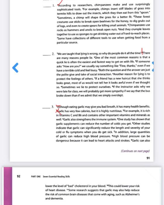 Solved Find all the titles for each paragraph with | Chegg.com