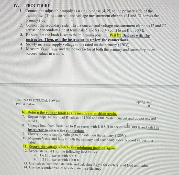 Solved OIT OBJECTIVES: 1. To calculate the percent | Chegg.com