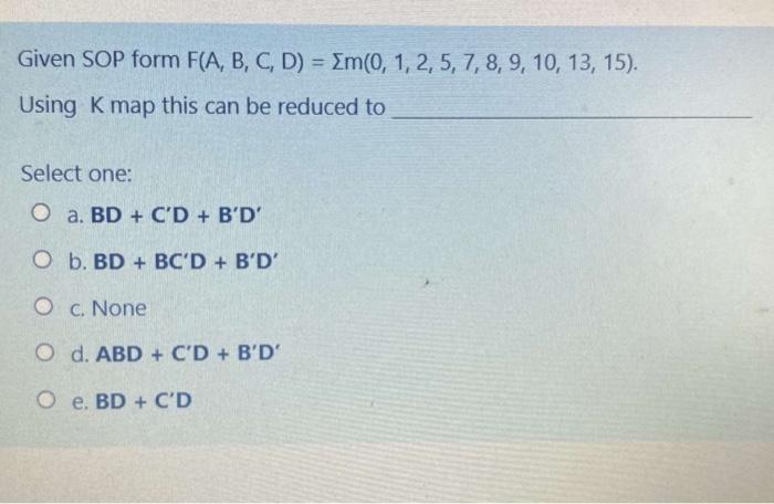 Solved Derive the Boolean expression for the logic circuit | Chegg.com