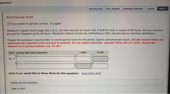 Solved ignment CALCULATOR FULL SCREEN PRINTER VERSION « BACK | Chegg.com